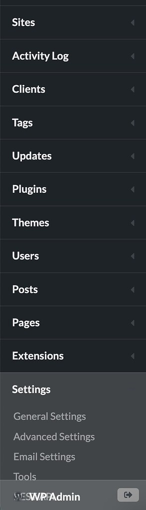 MainWP side menu not scrolling when menus are expanded - Bug - MainWP ...